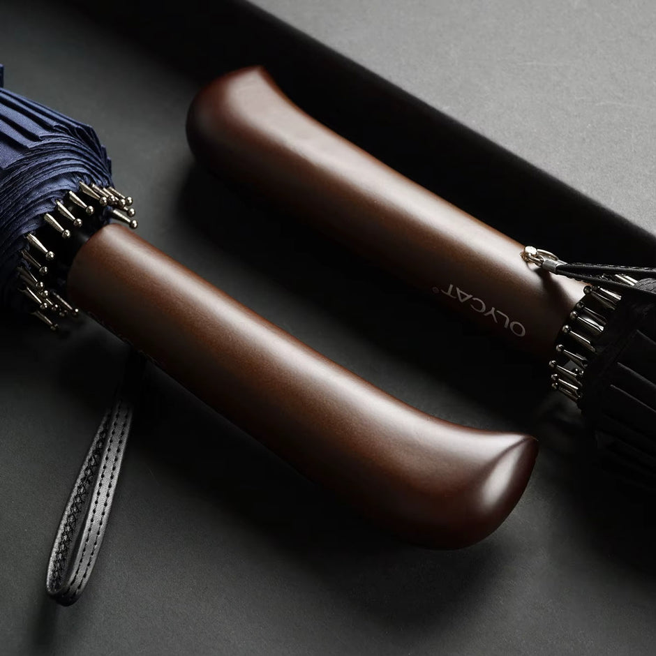 Wooden Handle Umbrellas: Stylish Rain and Sun Protection