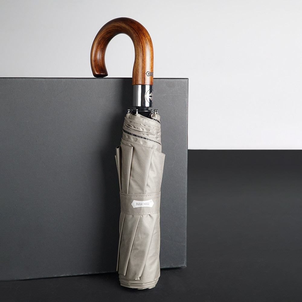 48-inch Fully Automatic Folding Umbrella with Hook Handle