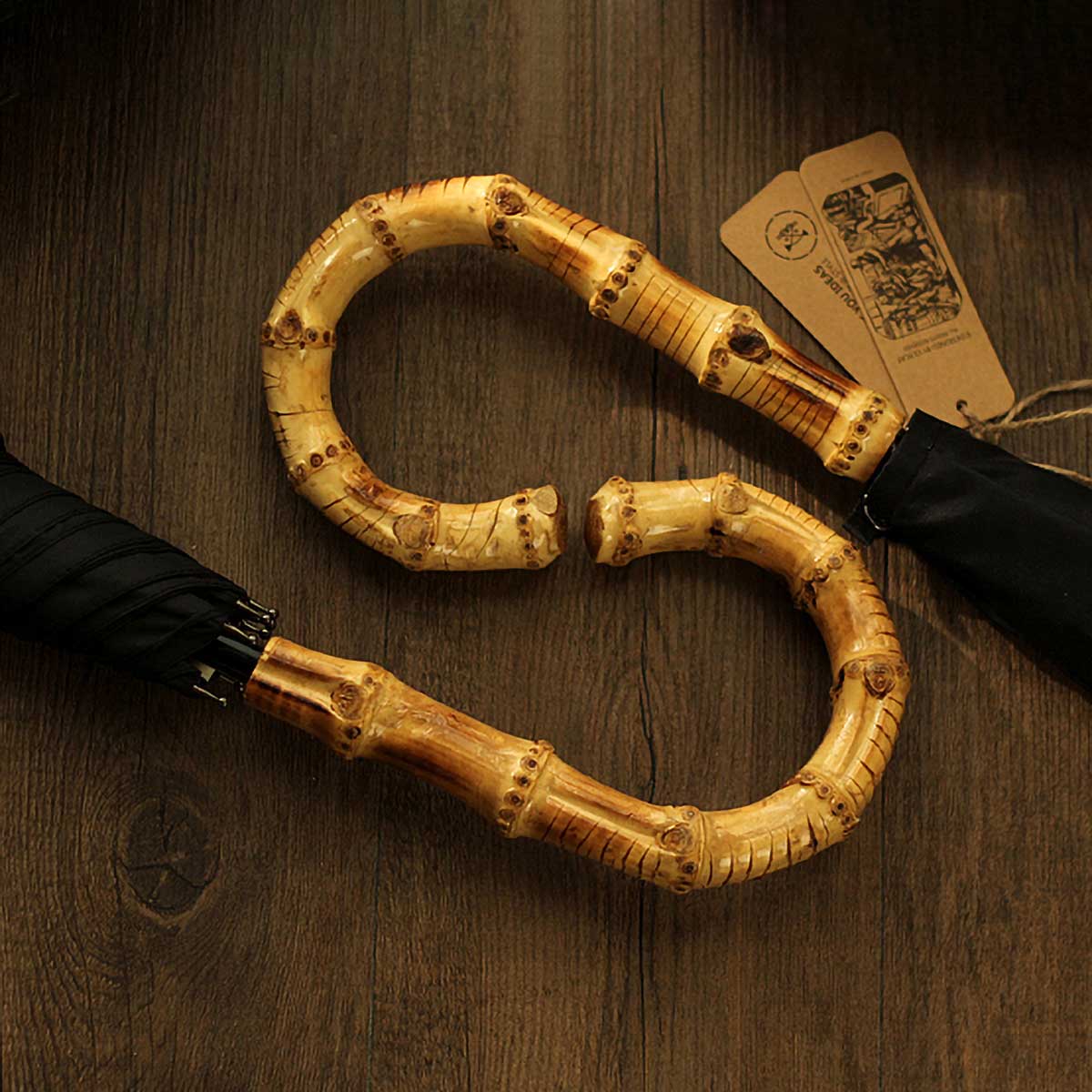 Bamboo Handle Umbrella: Top-Rated Rain Accessory