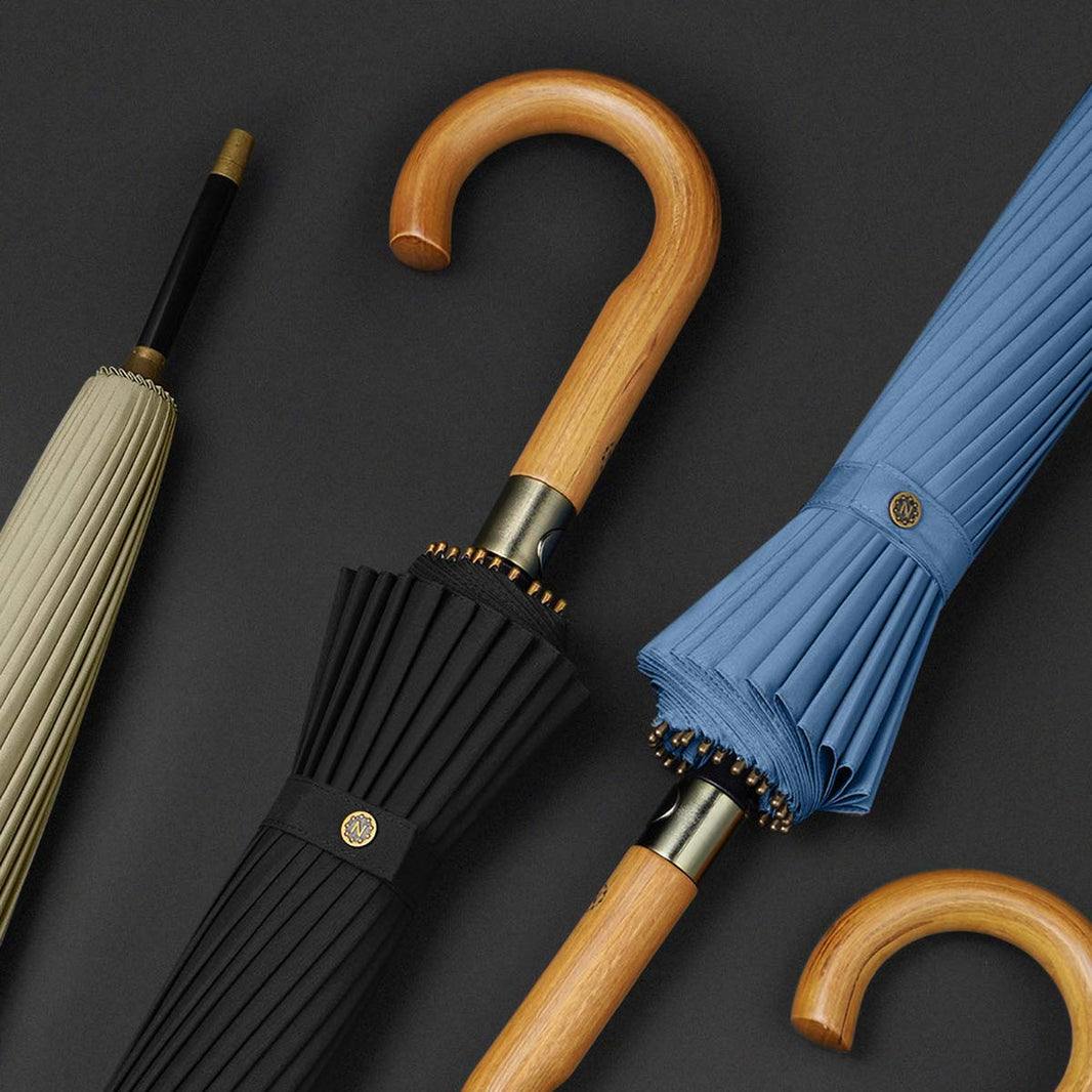 Wooden Handle Umbrellas: Stylish Rain and Sun Protection